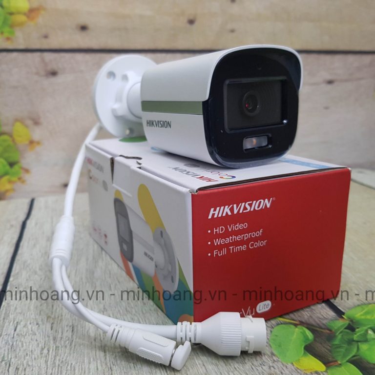Trọn Bộ 2 Camera Hikvision ColorVu 2MP [Màu Ban Đêm]