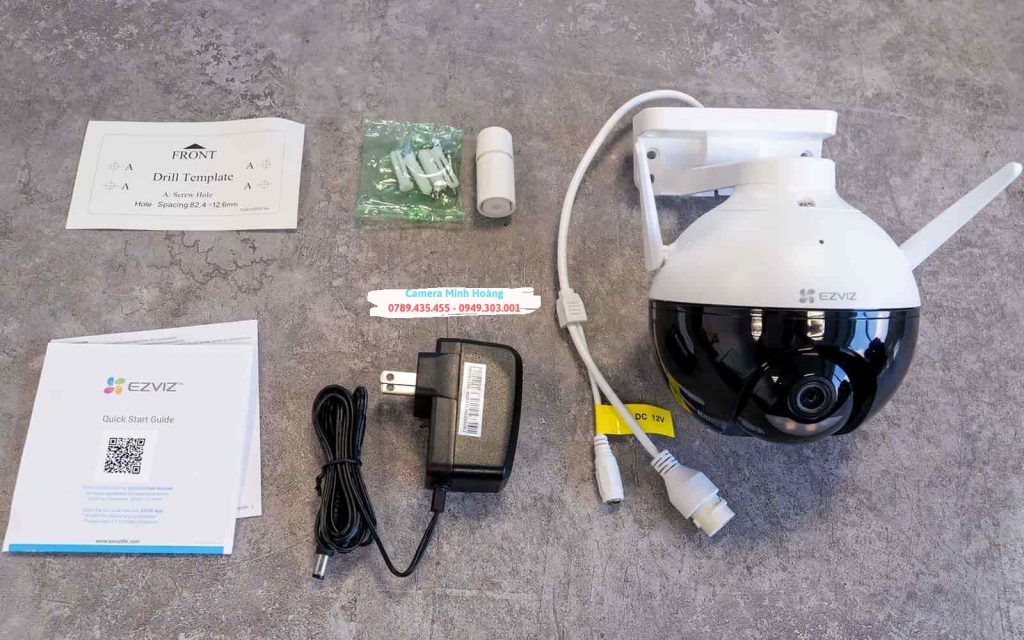 Camera IP Wifi quay quét EZVIZ C8W 4MP - Camera Minh Hoàng